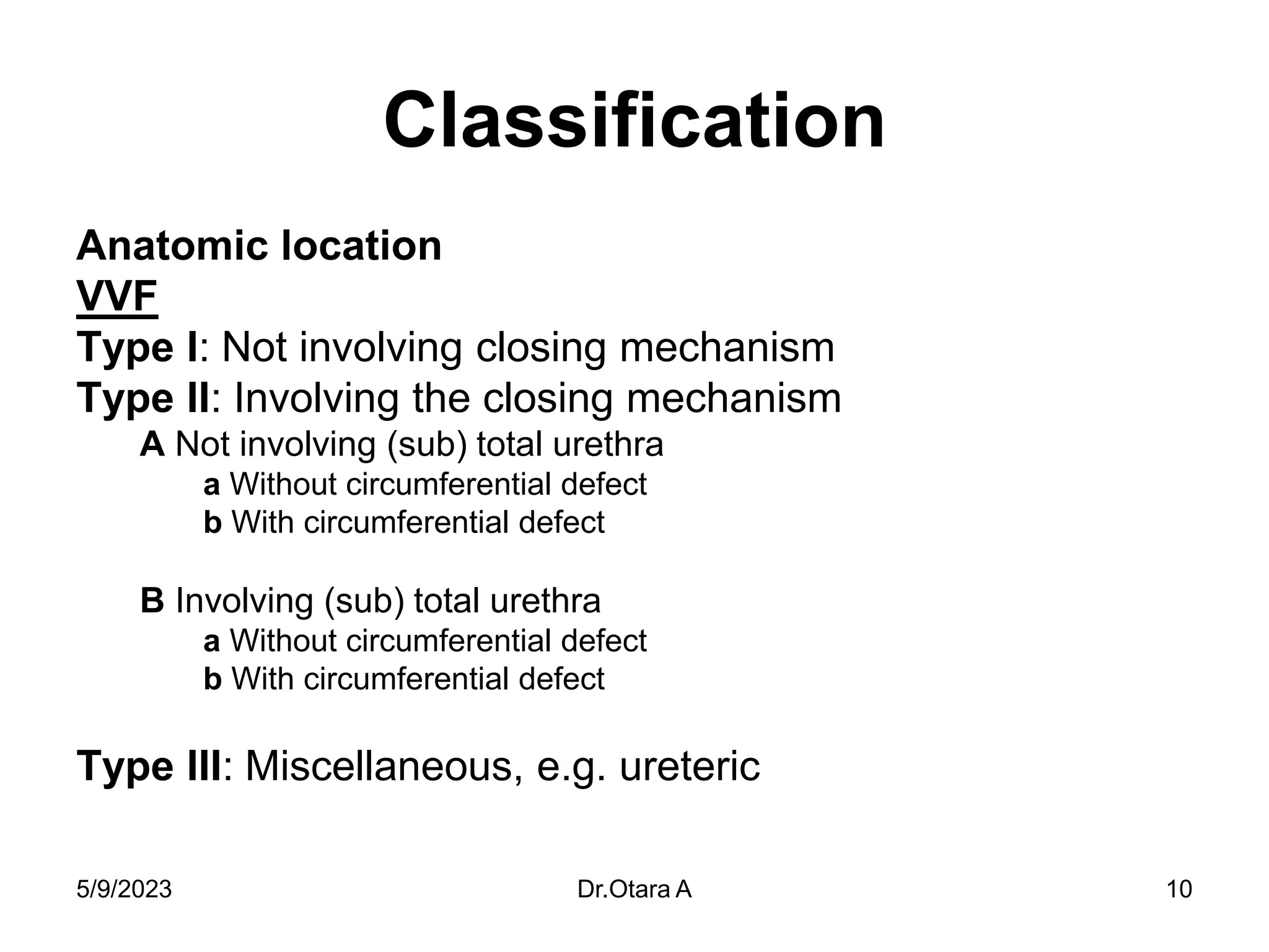 Reproductve tract Fistulae.ppt