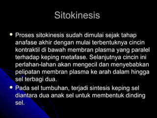 Reproduksi sel | PPT