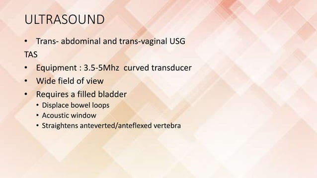 Imaging of female reproductive system RV | PPTX