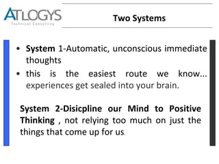 Reprogram your mind for Positive Thinking | PPT