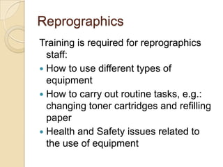 Reprographics powerpoint | PPT