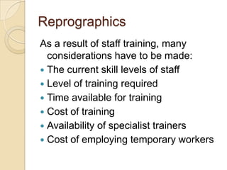 Reprographics powerpoint | PPT