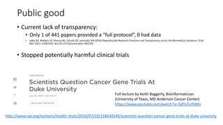 Reproducible research: theory | PPT