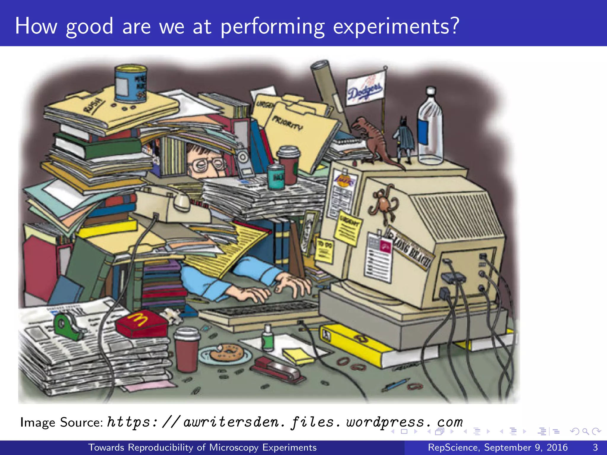 Towards Reproducibility of Microscopy Experiments | PPT