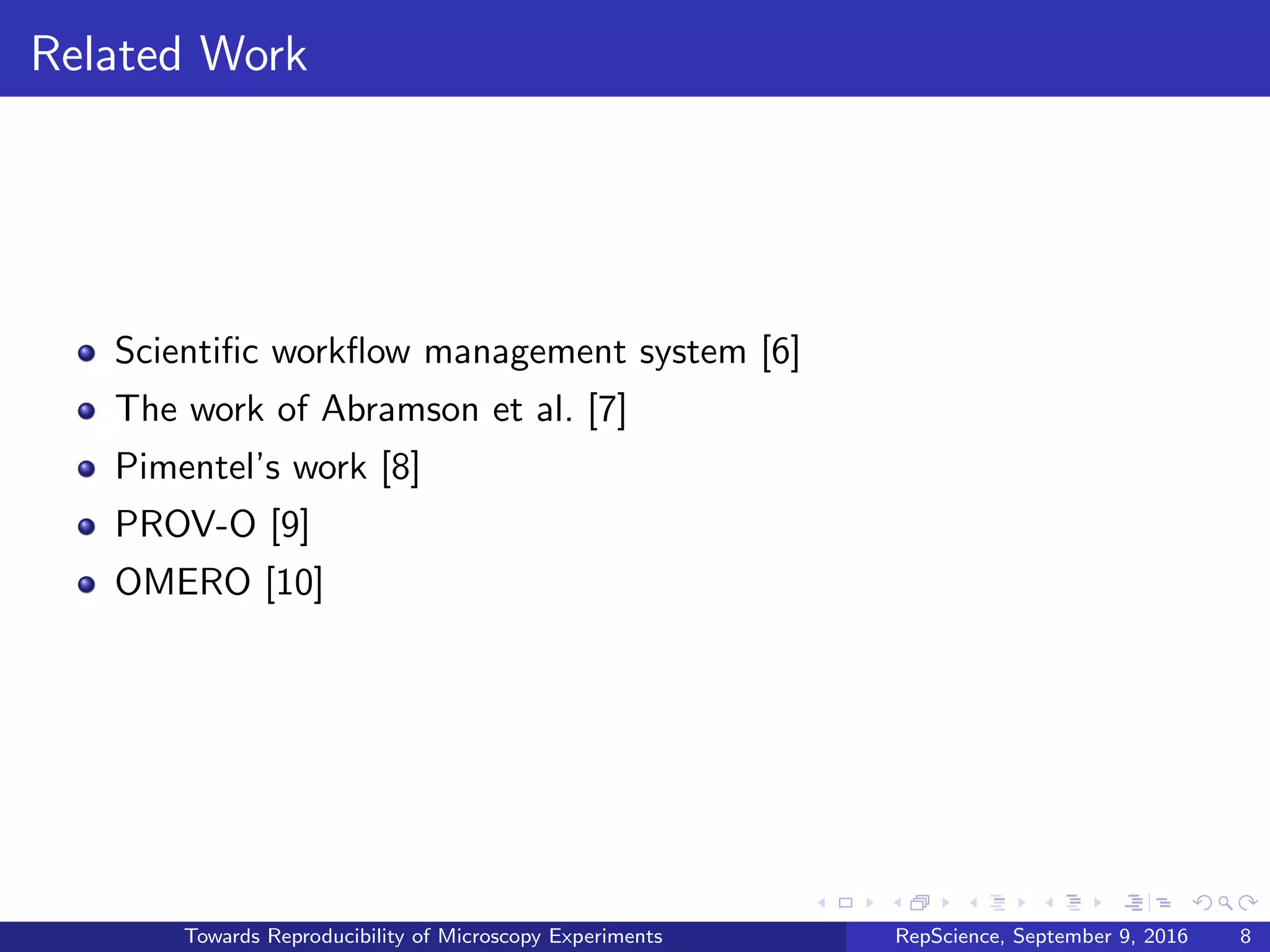 Towards Reproducibility of Microscopy Experiments | PPT