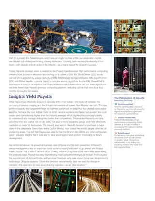 Repsol: Discovering the Benefits of Smarter Oil and Gas Exploration | PDF