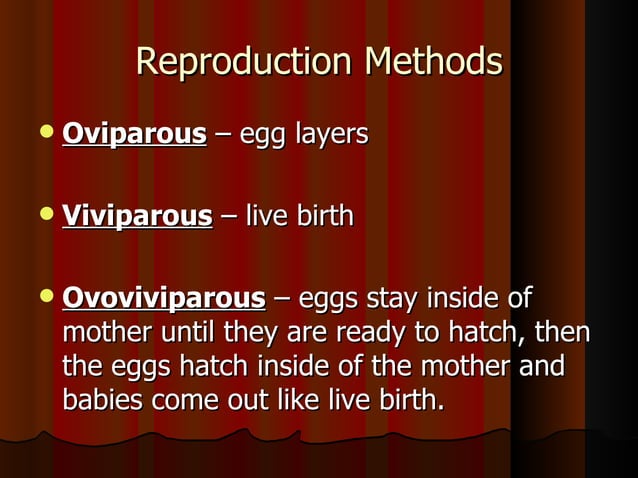 Reptile reproduction and diseases | PPT
