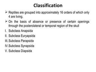 Reptiles class | PPT