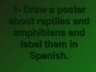 Reptiles Y Anfibios | PPT