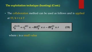 Reptile search algorithm (RSA) (Swarm intelligence) | PPTX