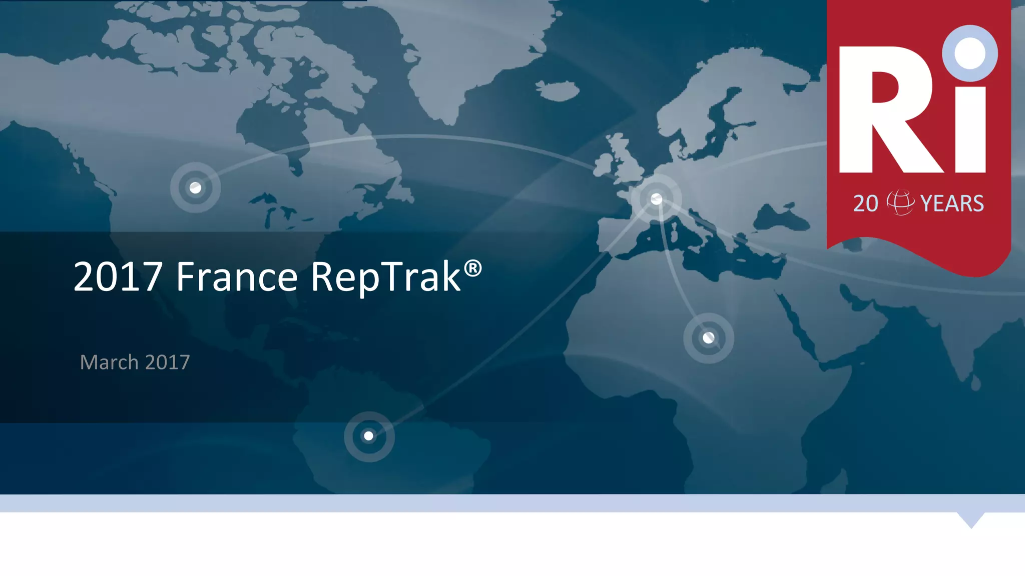 Reptrak France 2017 | PPT