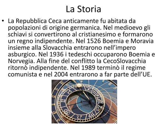 Repubblica ceca | PPTX | Europe Travel | Travel Locations