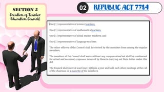 Republic Act 7784 | PDF