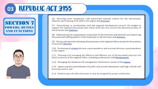 Republic Act 9155 | PDF | Education