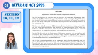 Republic Act 9155 | PDF | Education