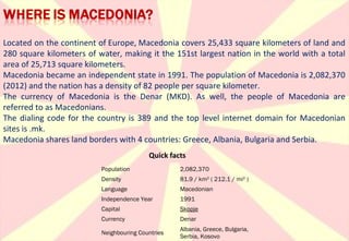 Republic of-macedonia final | PPT