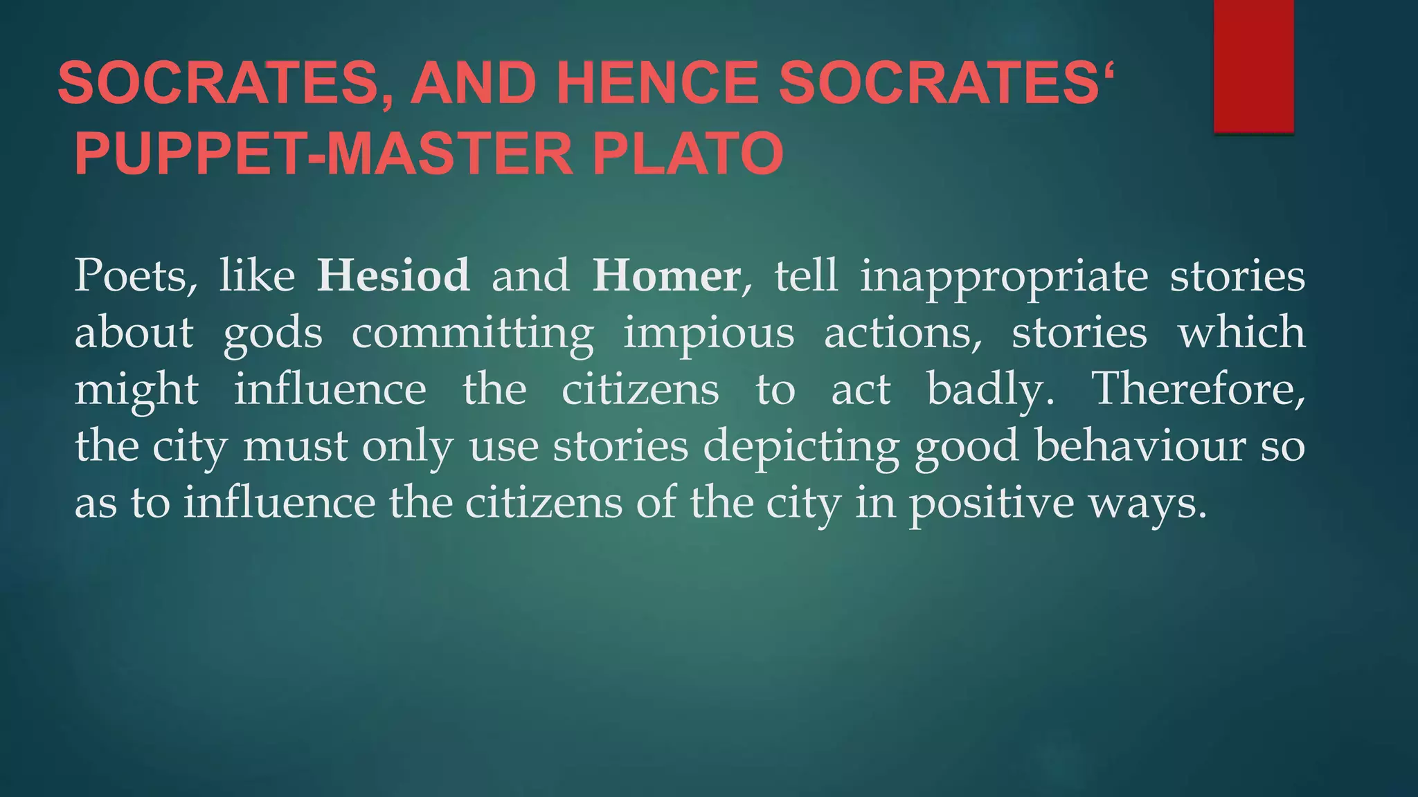 Plato Republic 1& 2 | PPTX
