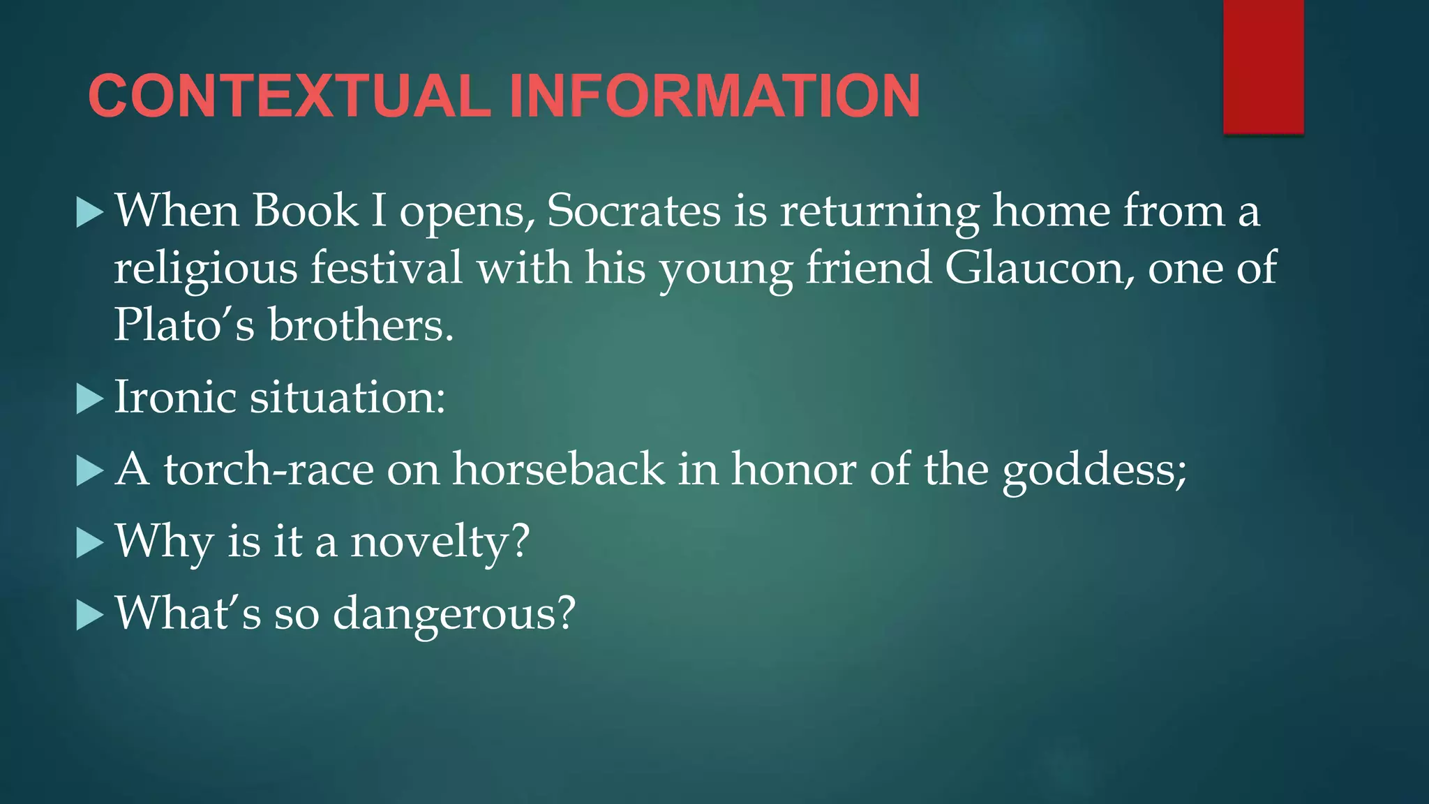 Plato Republic 1& 2 | PPTX | Religion & Spirituality