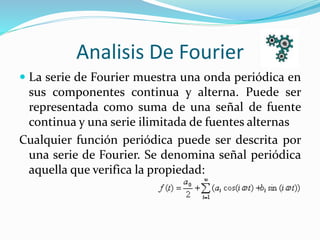 Análisis de fourier | PPT