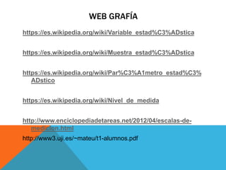Terminos basicos de estadistica | PPTX