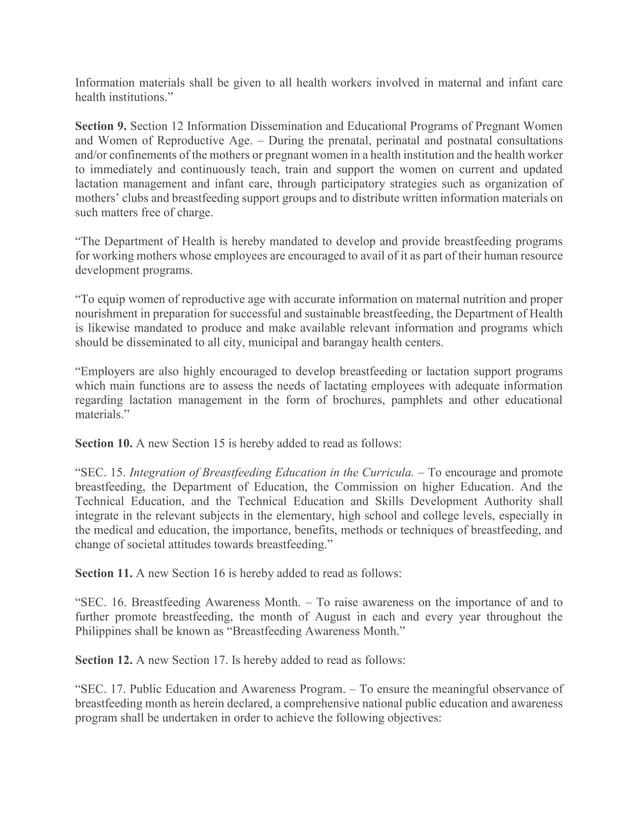 Republic Act 100280.pdf | Pregnancy | Reproductive Health