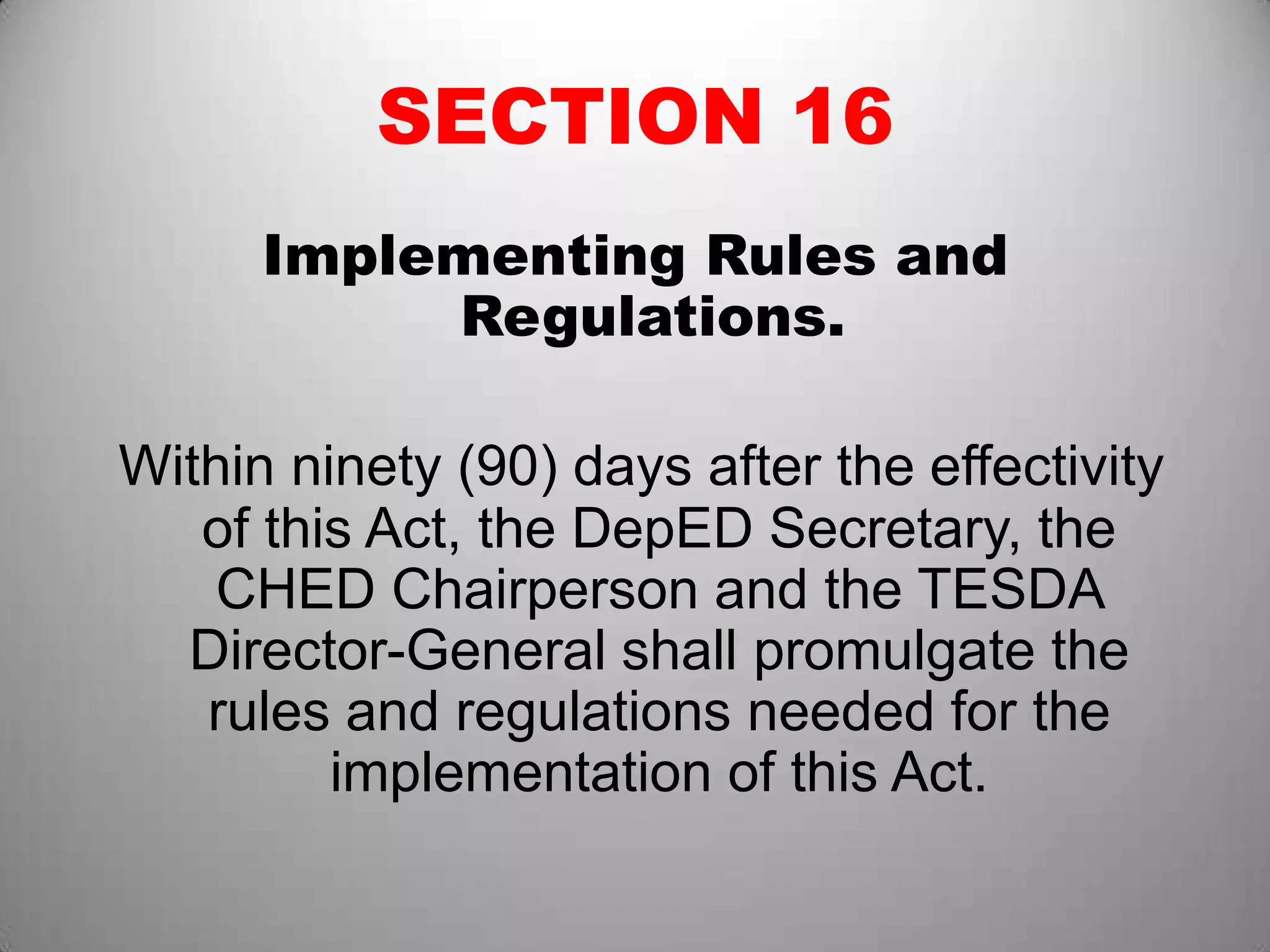 Republic act 10533 presentation | PPTX