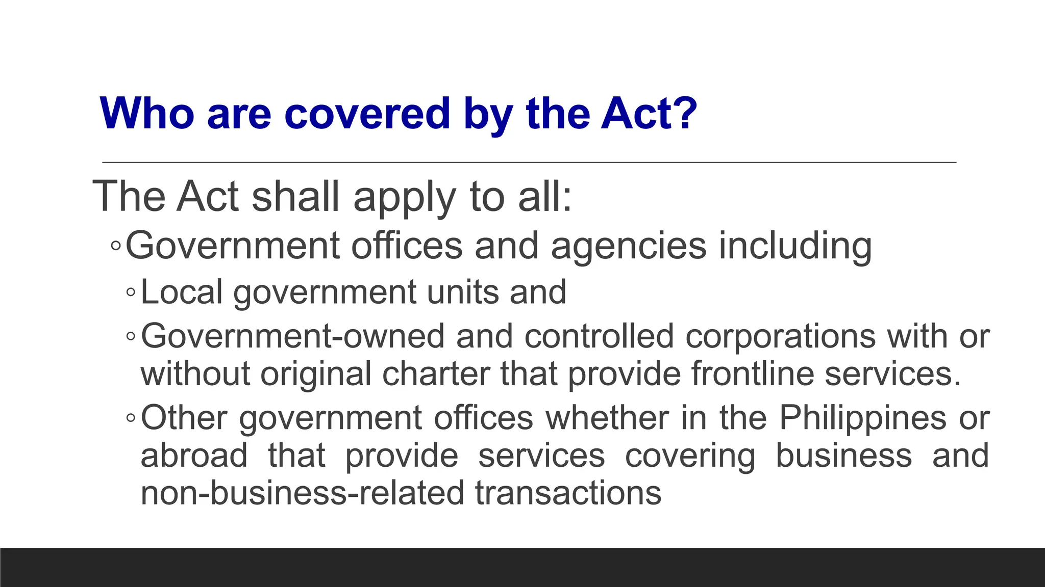 Republic Act 11032 (Ease of Doing Business and Efficient Government ...