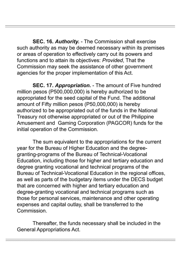 Republic act 7722 | PDF