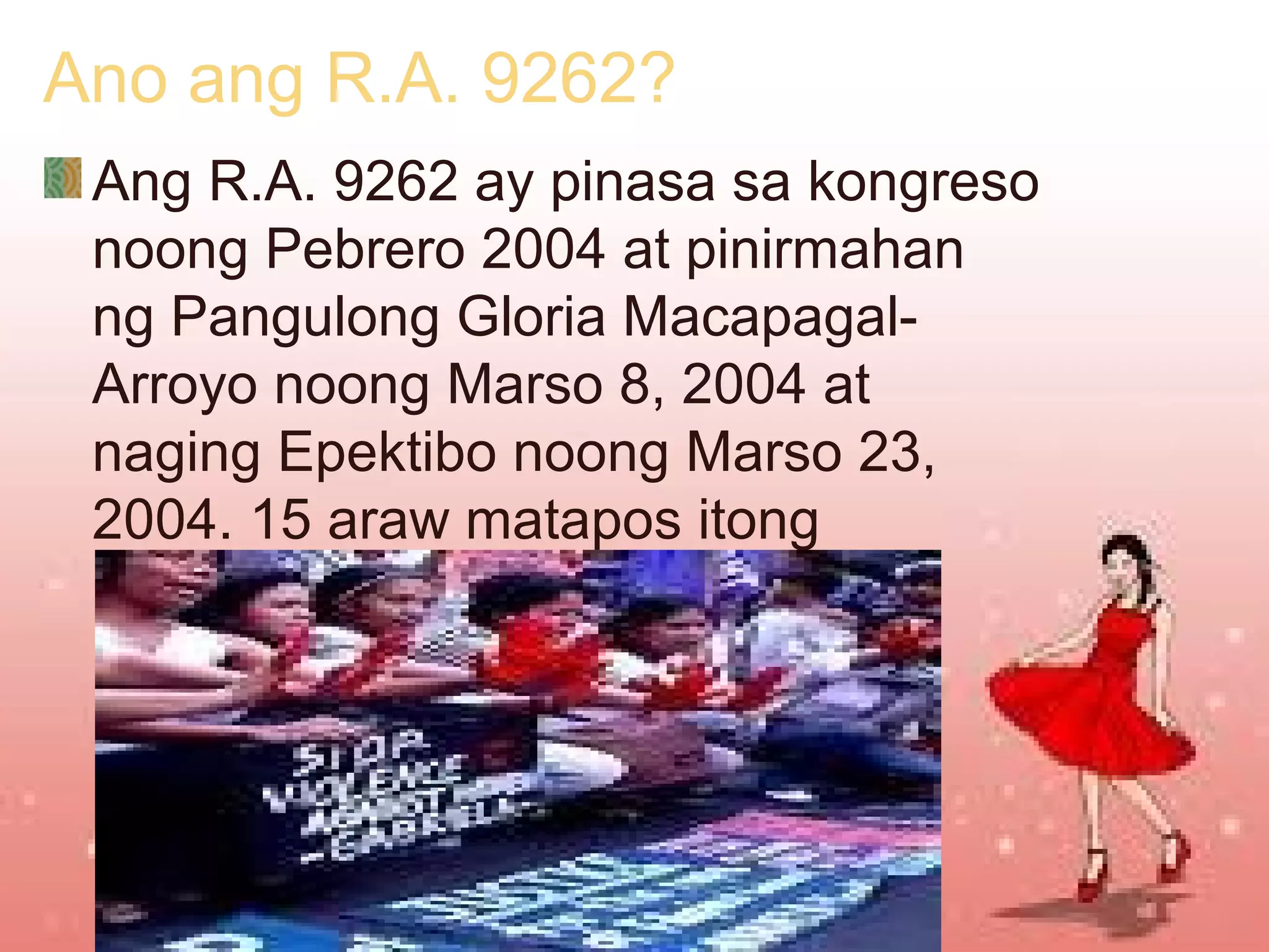 Republic act 9262 | PPT