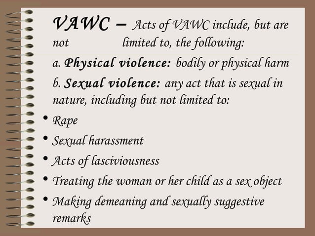 Republic act 9262 anti vawc act | PPT | Debated Sensitive Social Issues | Sensitive Topics