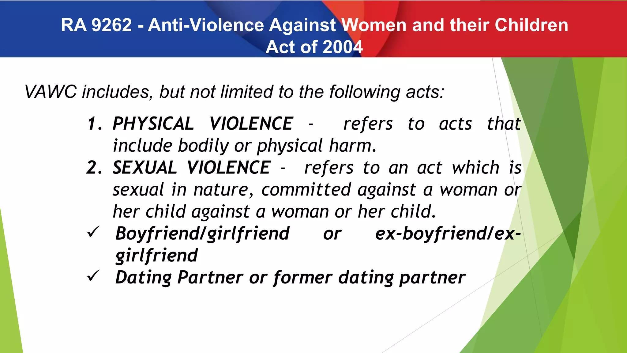 Republic act 9262 LECTURE.ppt