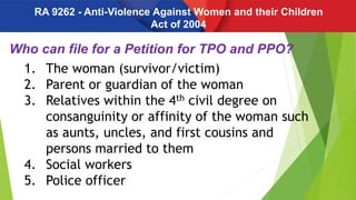 Republic act 9262 LECTURE.ppt