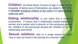 Republic act 9262 LECTURE.ppt