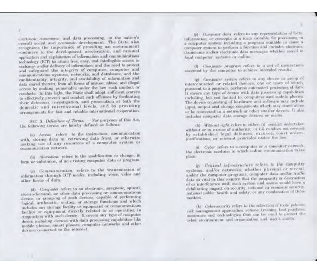 Philippines Republic act no. 10175 | PDF