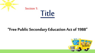 Republic act no. 6655 | PPTX