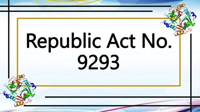 Republic Act No. 9293.pptx