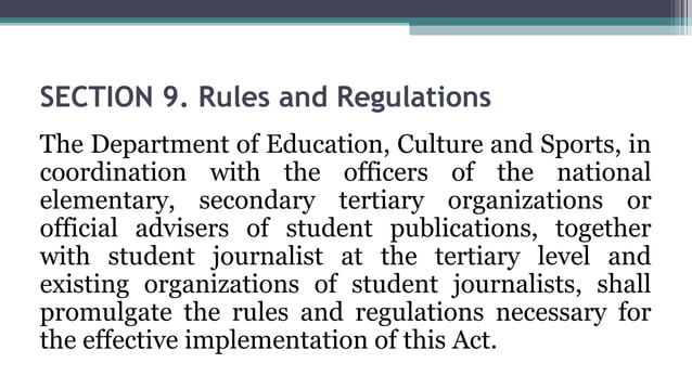 REPUBLIC ACT NO. 7079 - An act providing for the development and ...