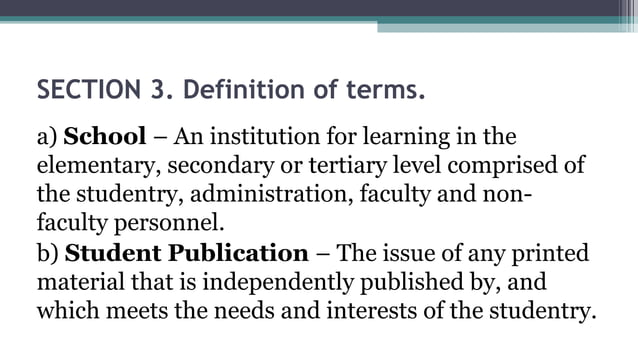 REPUBLIC ACT NO. 7079 - An act providing for the development and ...