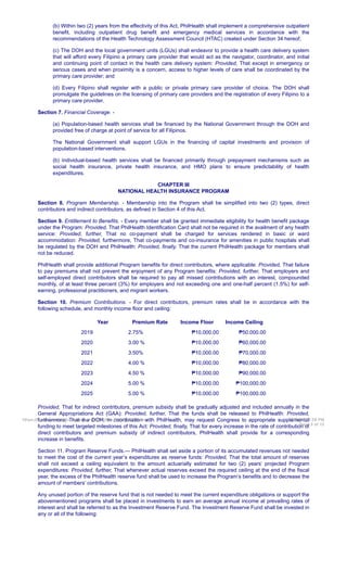 Republic Act Number 11223 Universal Health Care | PDF