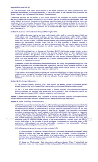Republic Act Number 11223 Universal Health Care | PDF