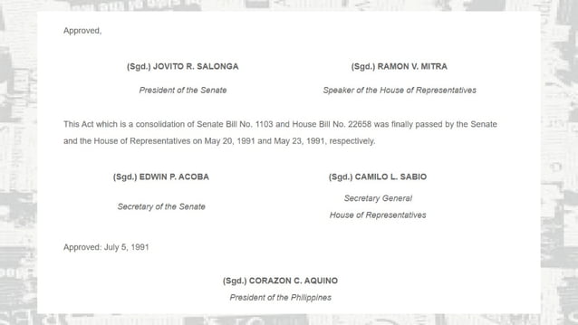 REPUBLIC ACT NO. 7079 - CAMPUS JOURNALISM.pptx | Student Financial Aid ...