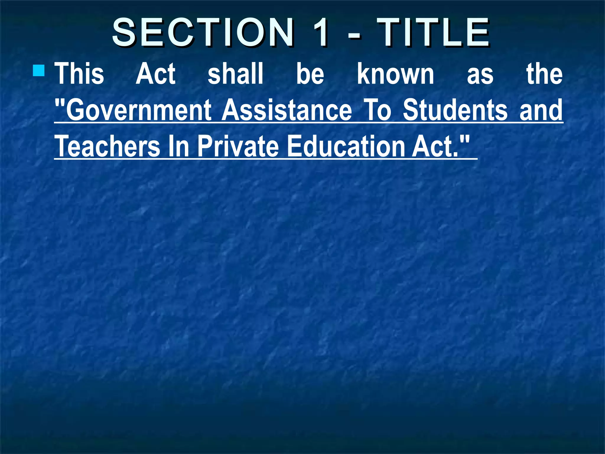 Republic act no. 6728 | PPT