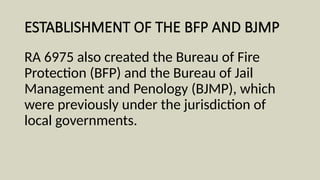 REPUBLIC ACT NO 6975 REPORTING. pptx | PPTX