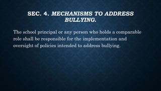 Republic act no 10627 padonan, rodena e. | PPTX