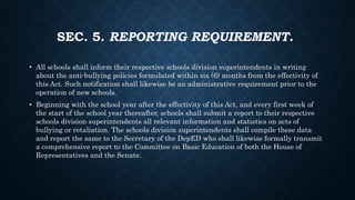 Republic act no 10627 padonan, rodena e. | PPTX