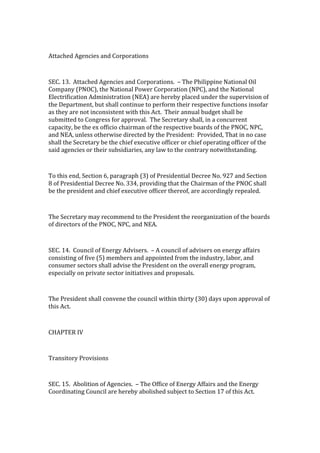 Republic act no 7638 | PDF