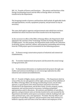 Republic act no 7638 | PDF