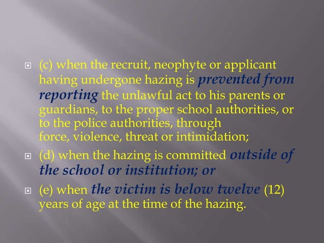 Republic act no 8049 final report | PPTX