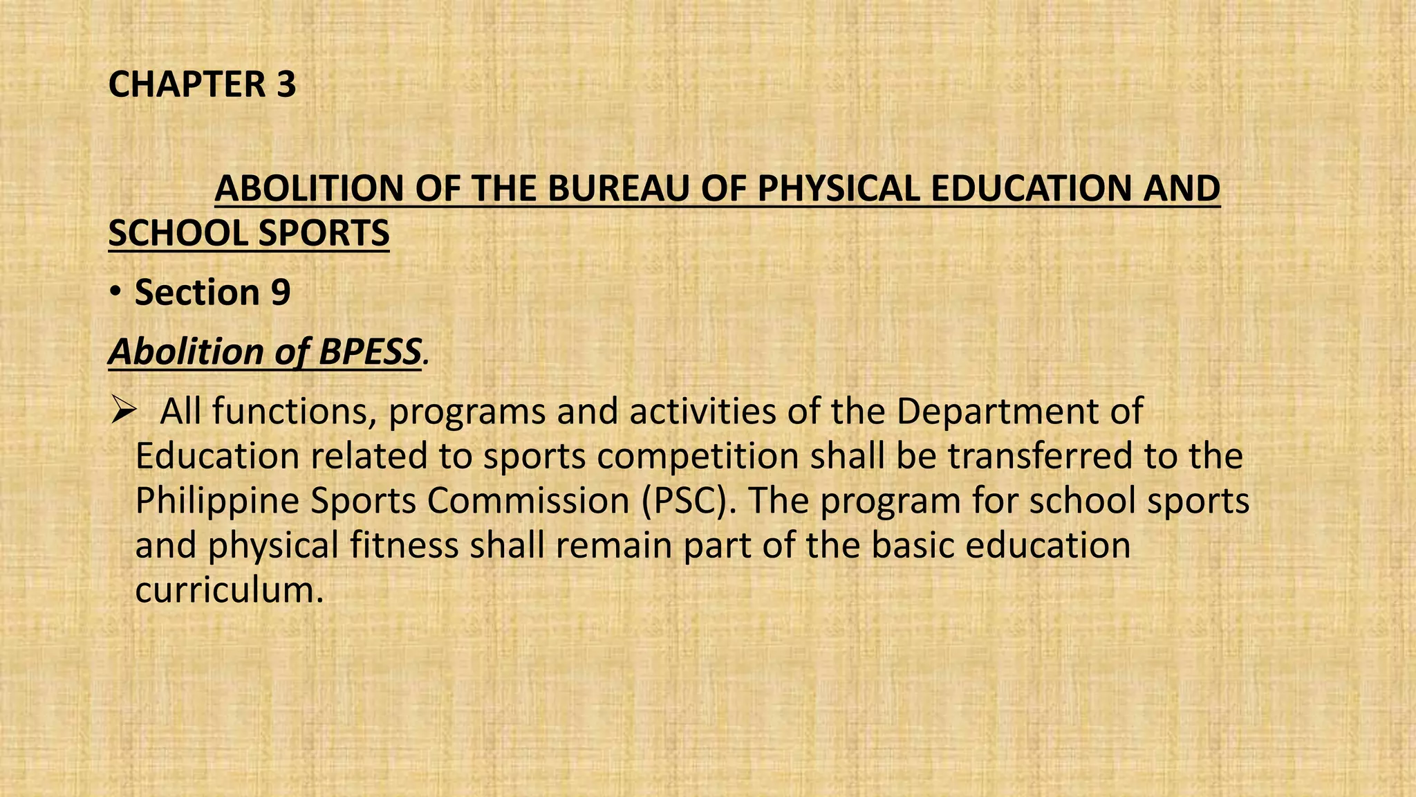 Republic Act No. 9155 | PPTX