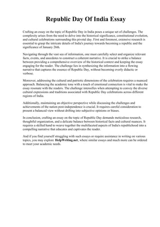 Republic Day Of India Essay.pdf
